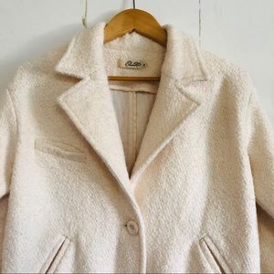 Elodie | Jackets & Coats | Elodie Ivory Boucle Jacket | Poshmark